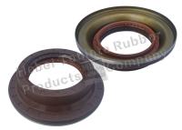 China Mercedes Benz Differential Grease Oil Seal 84*145*12/37mm, Half rubber Half Steel, Material for sale