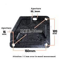 China DZ95259590077 DZ95259590078 Delong M3000 Engine Mount Bracket for sale