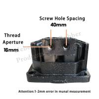 China Delong X3000 Dump Truck NBR Front Engine Mount Bracket for sale