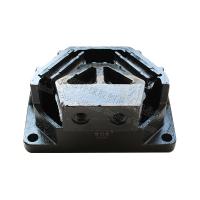 China IATF 16949 2016 Auman Rear Motor Mount Bracket Rubber And Iron for sale