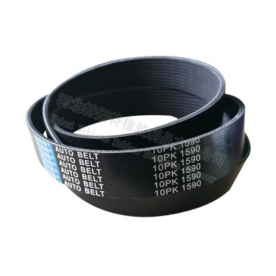 China EPDM Ribbed Belt V 10pk1590 For Cummins Engine Fan Belt for sale