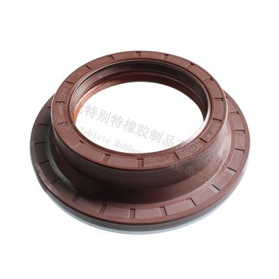 China Mercedes Benz Differential Grease Oil Seal 84*145*12/37mm, Half rubber Half Steel, Material for sale