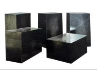 China Low Porosity MgO-Al2O3-C Magnesite Bricks High Bulk Density Black Firebrick for sale