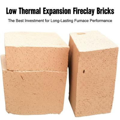 China Low Thermal Expansion Fireclay Bricks The Best Investment for Long-Lasting Furnace Performance for sale