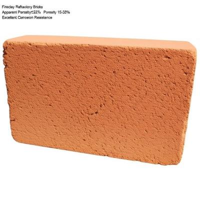 China Fireclay Refractory Bricks Apparent Porosity≤22% Porosity 15-25% Excellent Corrosion Resistance for sale