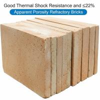 China Good Thermal Shock Resistance and ≤22% Apparent Porosity Refractory Bricks Inclined Wire Forming Method for sale