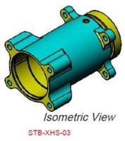 China Alloy 6061 Aluminium Alloy Profile Extrusion DWG IGS PDF for sale