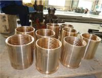 China QAL9-4 Cast Bronze Bushings ZCuAl9Fe4 Copper Gear Parts for sale