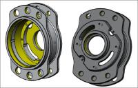 China Anodic Oxidation Aluminium Forging Parts Alloy 7075 Aerospace Forgings AL5052 for sale