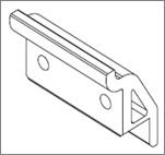 China UGA Anodised Aluminium Alloy Profile Extrusions Black Oxide for sale