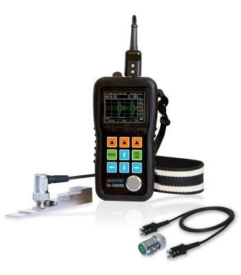 China Ultrasonic Wall Thickness Gauge 0.50-508mm Color A-Scan Echo-Echo Mode NDT Tester for sale