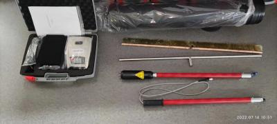China HUATEC HD-107 Geomembrane Leak Detector 0.6-50kV High Voltage for 35mm HDPE LDPE PVC Materials for sale