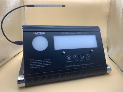 China HUATEC HFV-50G Double Window LED X Ray Film Viewer 210x60mm 600000cd/m2 for sale