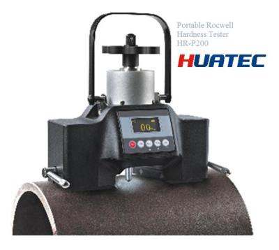 China Portable Rockwell Hardness Tester HR-P200 with 60/100/150 kgf Test Forces, ISO 6508 ASTM E18 Compliant for sale