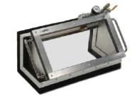 China Vacuum Box Weld Leak Detection System for Tank Bottom Overlap and Butt Welds 750mm for sale