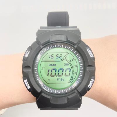 China Wireless Watch Type Personal Dosimeter Dose Rate Radiation Measurement 0.1uSv to 10Sv for sale