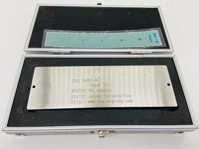 China Type II Penetrant Testing Panel 2.5mm Stainless Steel with 60µm Chrome Plating - ISO 3452-3 EN 10204 Certified for sale