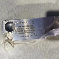 China ASTM E114-15 Carbon Steel Mini IIW 2 Calibration Test Block 1018 4 Inch for sale
