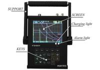 China DAC AVG B Scan Dual 4A Ultrasonic Flaw Detector FD301 10000mm Range 110dB Gain for sale