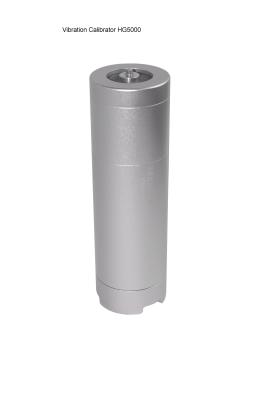 China Handheld Vibration Calibrator 159.2 Hz Self-contained Vibration Analyzer 150g Load for sale