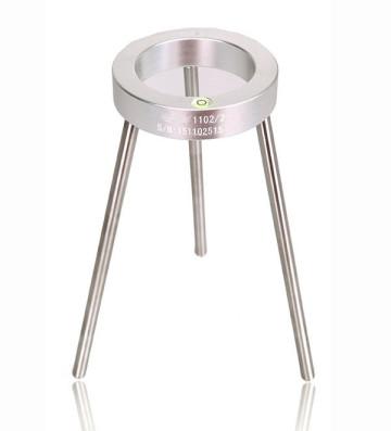 China Adjustable Flow Cup Stand for Ford DIN Afnor Cups Stainless Steel 3 Pole Level Platform for sale
