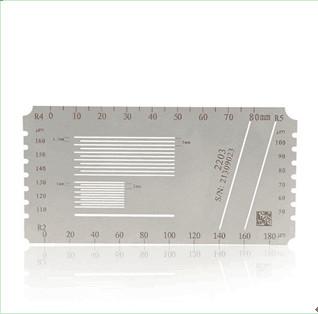 China 2203 Multi-hatch Gauge for Coating Film Adhesion Testing on Plastic and Wood - BS3962-6 Compliant for sale