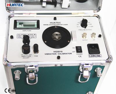 China HG-5010 110V Digital Vibration Calibrator with 8 Frequency Settings (10-1280 Hz) for ISO10816 Compliance for sale