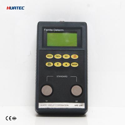 China HFE100 Digital Ferrite Analyzer with 0.1-80% Fe Range and 175×100×38mm Size for Austenitic Steel Testing for sale