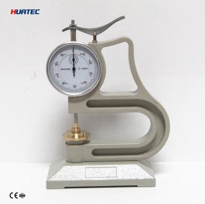 China Rubber Ultrasonic Thickness Gauge 0.01mm Resolution 0-10mm Range for Vulcanized Rubber and Plastic for sale
