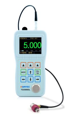 China TG5500DL Ultrasonic Thickness Gauge with 0.2-25.4mm Range and 35-Hour Battery Life for sale