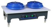 China Metallographic Sample Preparation Equipment 2 Discs 500 R/Min 230mm Grinding Machine for sale
