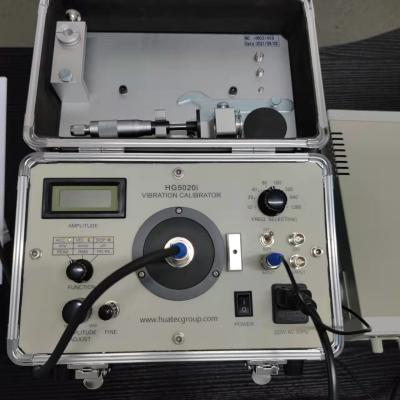 China Digital Vibration Calibrator HG-5020i 1Hz to 10kHz Continuously Adjustable for Vibration Meter Calibration for sale