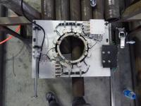 China Mobile Drill Pipe Magnetic Flux Leakage Detection Equipment HMTD 73mm-140mm for sale