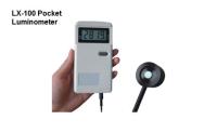 China HUATEC LX-100 Pocket Luminometer 200klx Range Industrial Illuminance Meter with 1lx Accuracy for sale