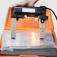 China Portable Magnetic Yoke Flaw Detector for Surface Crack Testing - 50-240mm Magnetizing Length, 3A Current for sale