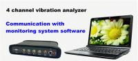 China Handheld Vibration Meter Vibration Data Collector HG605 With 1100g Weight for sale
