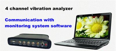 China Handheld Vibration Meter Vibration Data Collector HG605 With 1100g Weight for sale