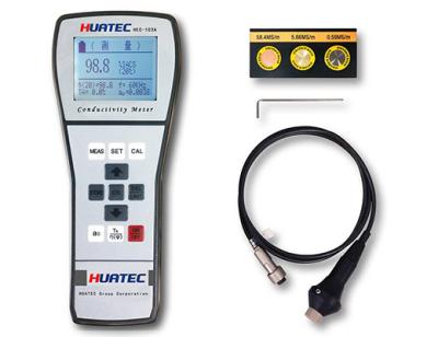China HEC-103A Eddy Current Conductivity Meter with 60KHz Probe, 0.5mm Lift-off, 4000 Data Storage for sale