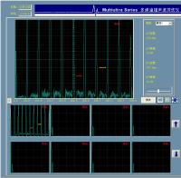 China Multi-Channel Ultrasonic Flaw Detector HFD-1000 2-16 Channels 300V Pulse for sale
