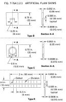 China Artificial Flaw Shims Ndt Magnetic Particle Testing Magnetic Particle Detector for sale
