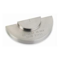 China DC Distance Ultrasonic Calibration Block ASTM E164 OEM Carbon Steel 1018 for sale