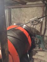 China HUATEC HRD-100 Steel Wire Rope Flaw Detector Internal External 1.5-300mm for sale