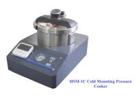 China HUATEC HSM-1C 5L Metallographic Mounting Press 0.2 MPa Cold Mounting Pressure Cooker for sale