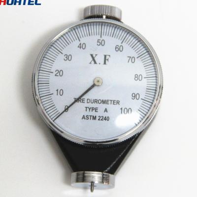 China Shore A Durometer 0-100 HA Rubber Hardness Tester with 2.5mm Stroke and 0.79mm Tip for sale