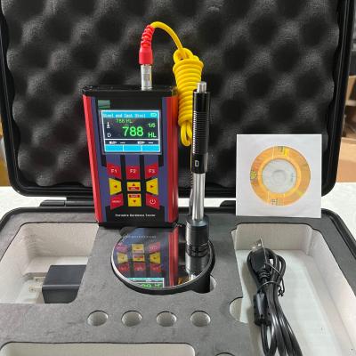 China TFT Screen Portable Metal Hardness Tester with 320x240 Display, 600-Group Memory for Steel Testing for sale