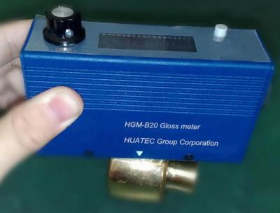 China HGM-B20 Floor Gloss Meter with 0.0-300.0 Gs Range and 14×15 mm Aperture for ISO2813 ASTM-D2457 Standards for sale