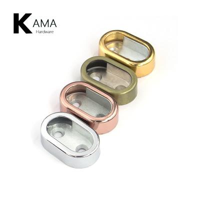 China Antique Furniture Fittings Hardware 16x32mm Tube Holder Bracket for sale