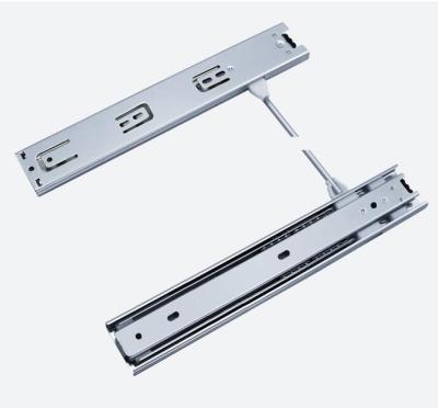 China 46mm Full Extension Ant- Tilt Inter- Locking Ball Bearing Drawer Slide for sale