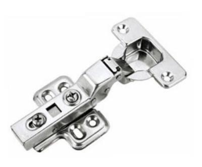 China Clip-on Hydraulic Hinge Self Closing #Half Over Lay# Stainless Steel for sale