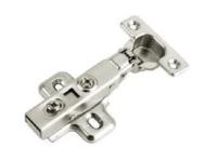 China Nickel Plated Self Closing Cabinet Hinges , Full Overlay Cupboard Door Hinges for sale